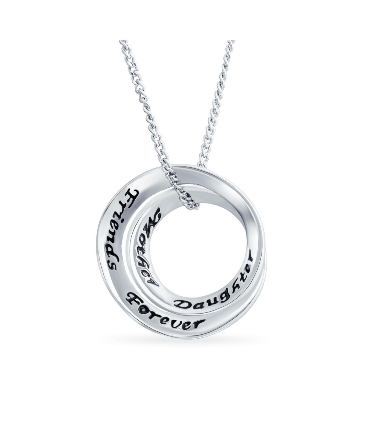 Click here for Bling Jewelry Eternal Circle Inspirational Words F... prices