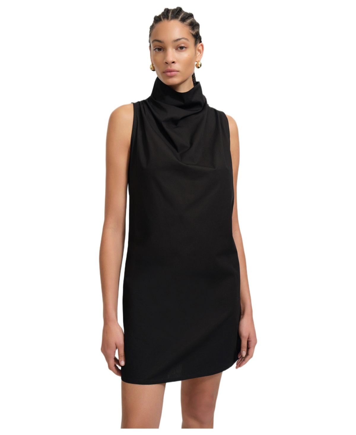 Click here for Marcella Womens Minna Cropped Dress - Black prices