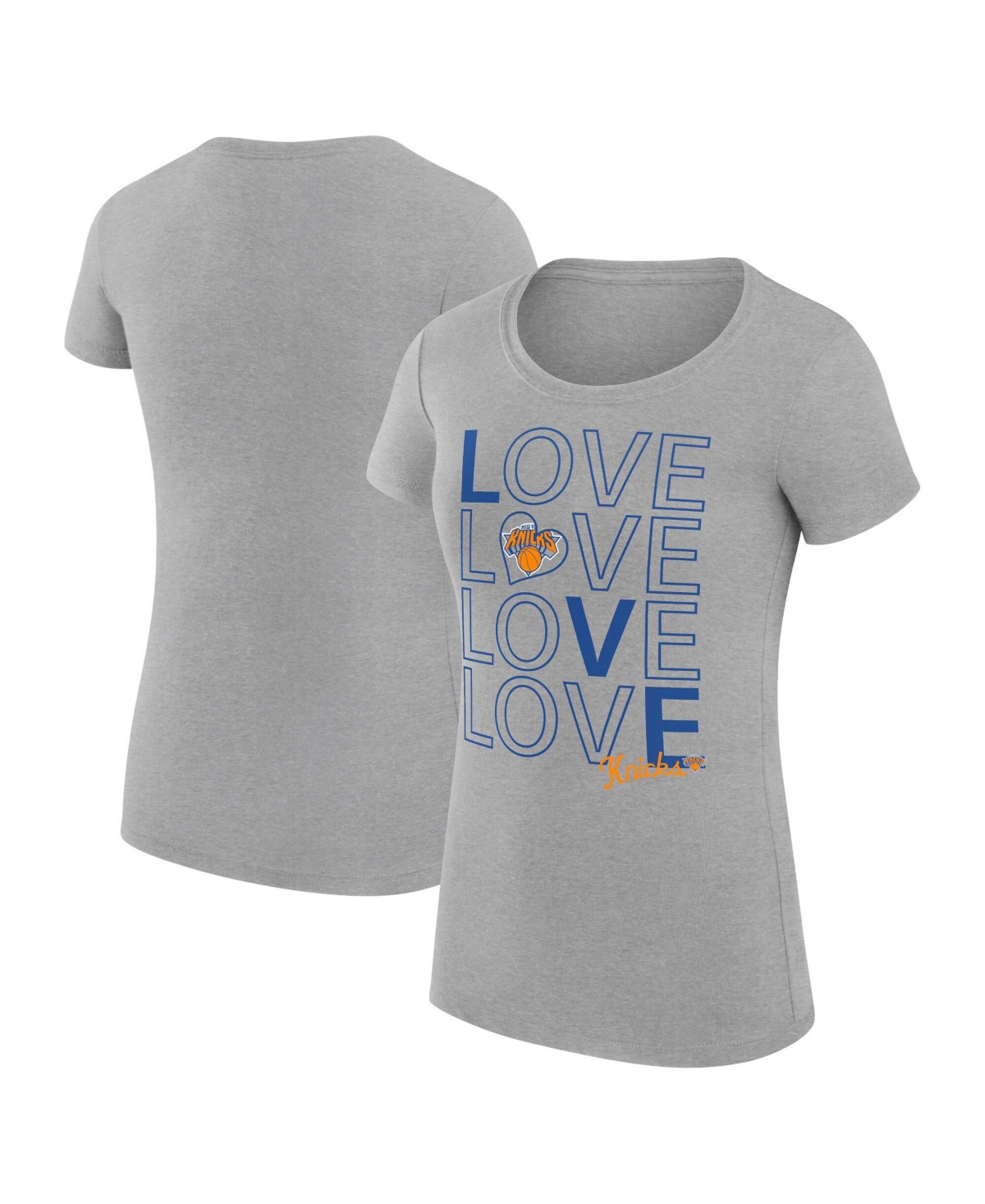 Click here for G-iii 4Her by Carl Banks Womens Heather Gray New Y... prices