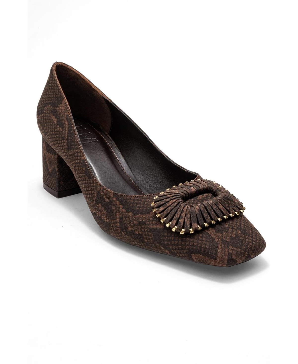 Click here for Prologue Shoes Velora Buckle Square Toe Block Heel... prices
