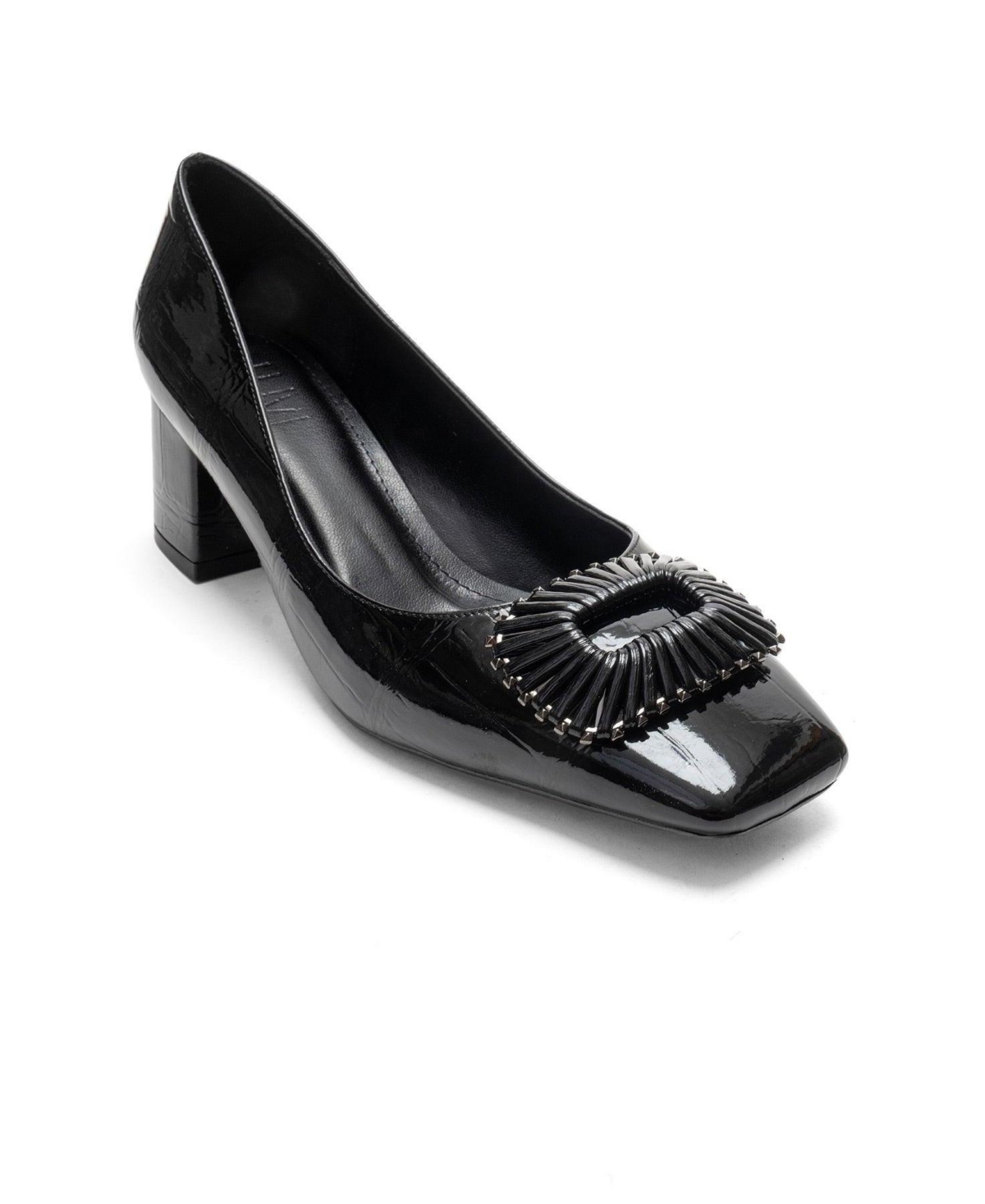 Click here for Prologue Shoes Velora Buckle Square Toe Block Heel... prices