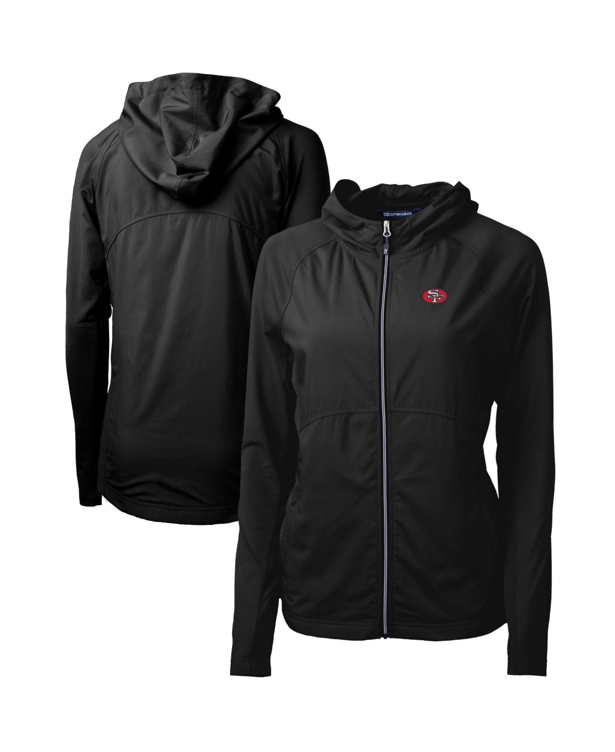 Click here for Cutter & Buck Womens Black San Francisco 49ers Thr... prices