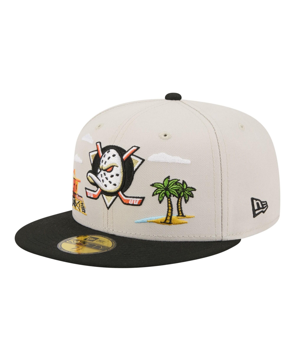Click here for New Era Mens Tan/Black Anaheim Ducks Localized Cit... prices