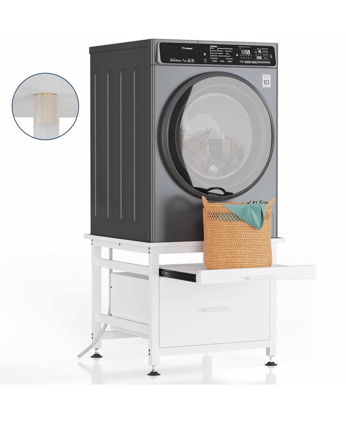 Click here for homfan Bathroom Storage Cabinet  29 Inch Metal Org... prices