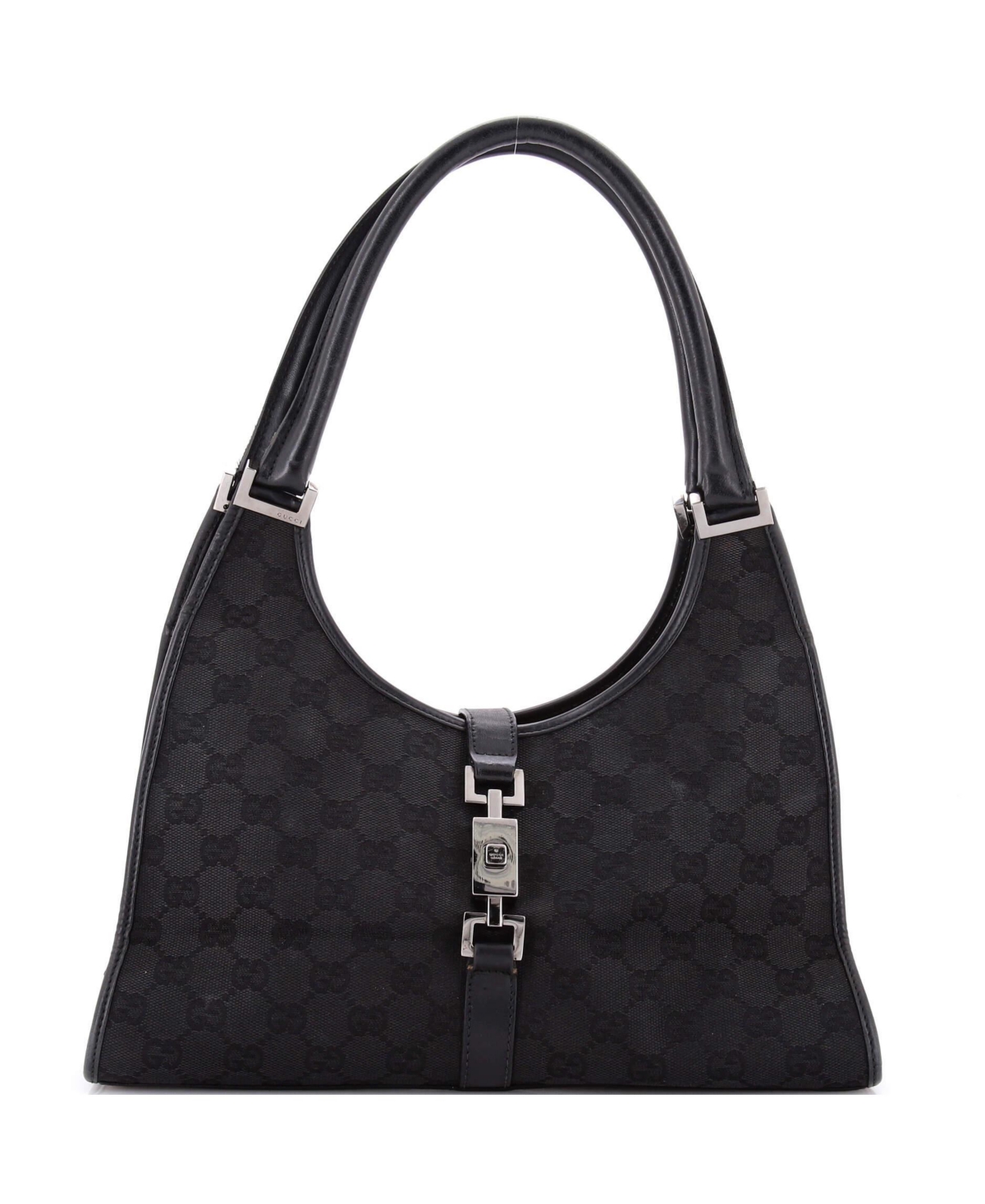 Click here for Pre-Owned Gucci Medium Vintage Bardot Hobo Gg Canv... prices