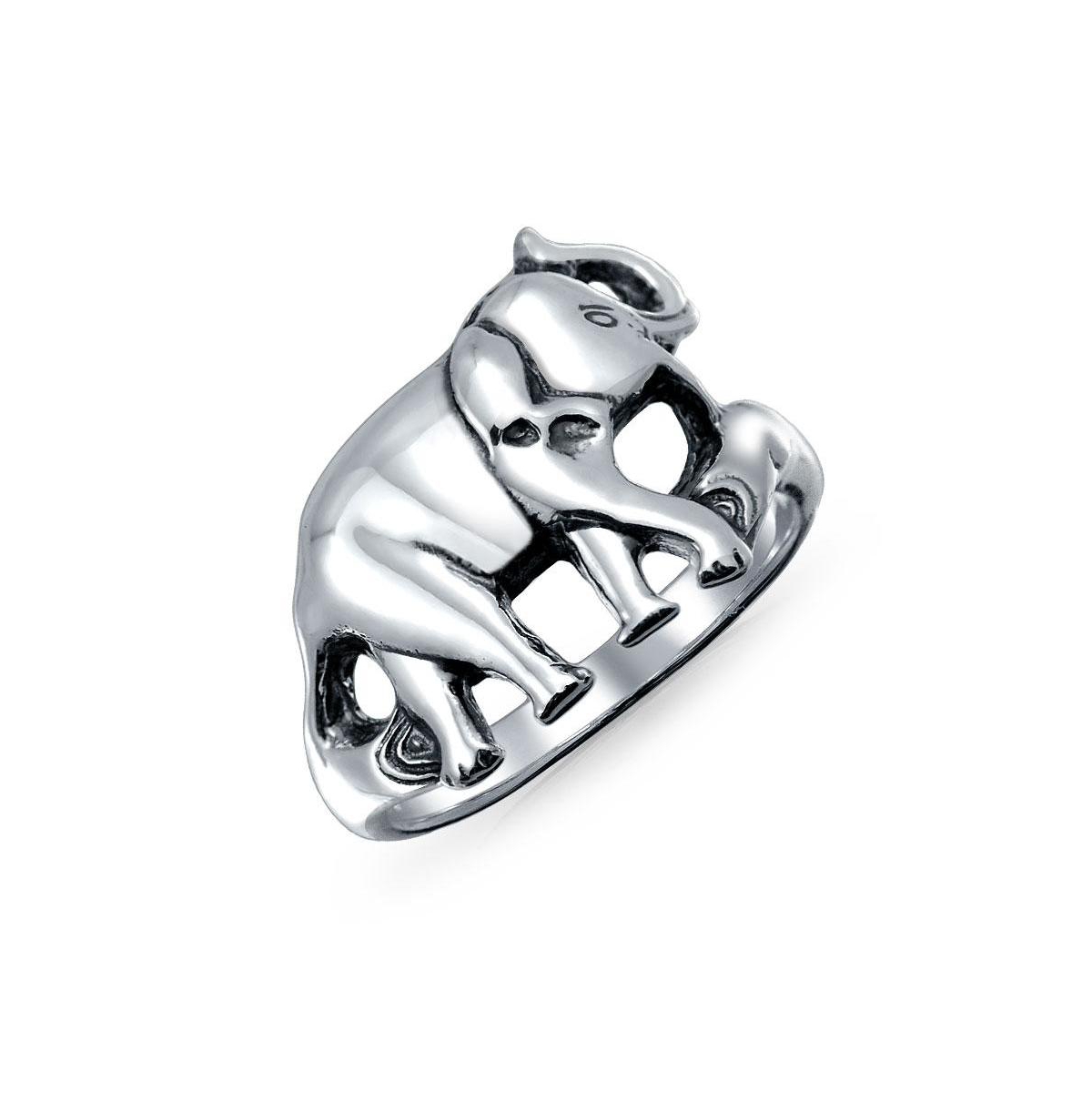 Click here for Bling Jewelry Good Luck Trunk Up Zoo Animal Elepha... prices