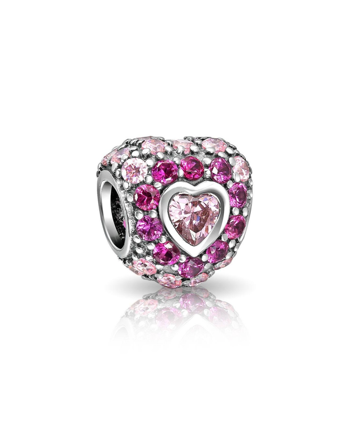 Click here for Bling Jewelry Romantic Cubic Zirconia Cz Pave Hear... prices