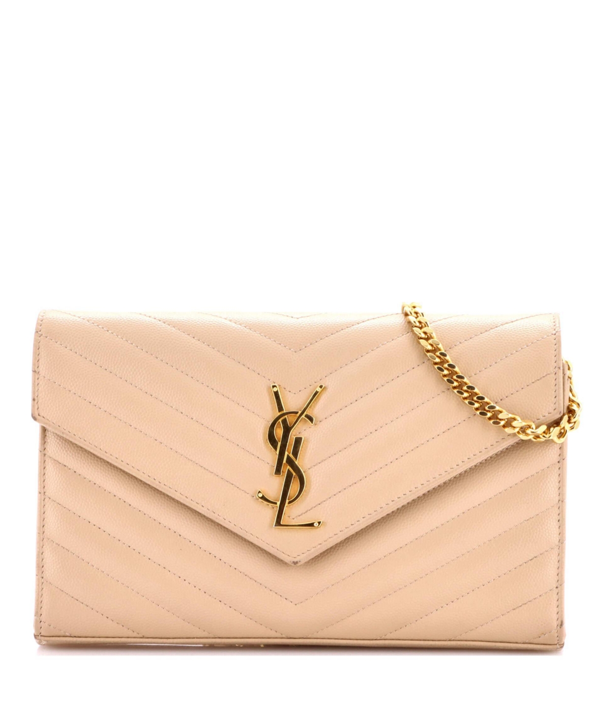 Click here for Pre-Owned Saint Laurent Medium Classic Monogram Wa... prices