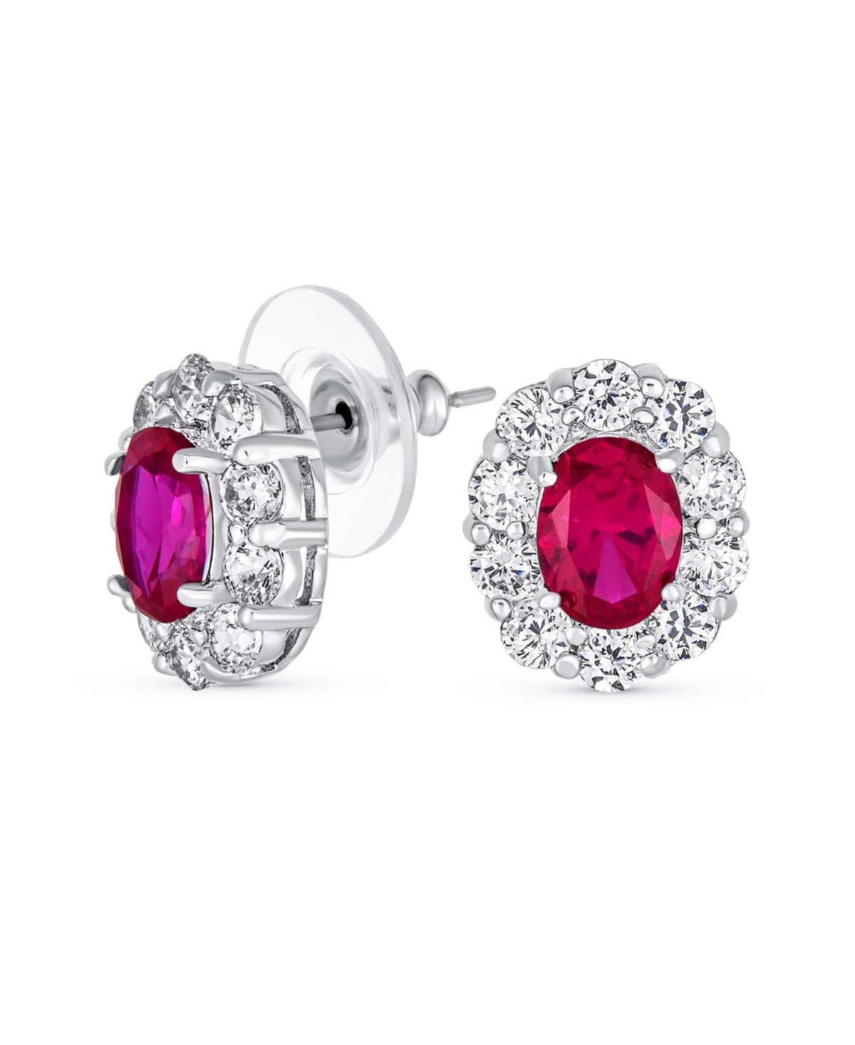 Click here for Bling Jewelry Classic Style Crown 1.5 Ct Cz Halo O... prices