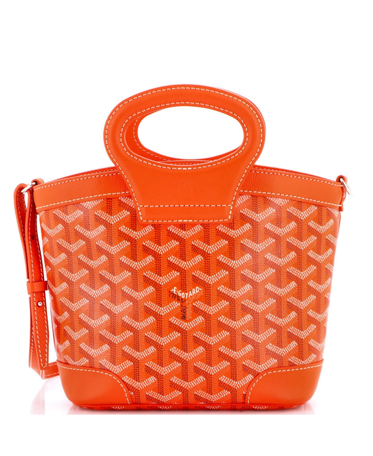 Click here for Pre-Owned Goyard Mini Beluga Bag Coated Canvas - O... prices