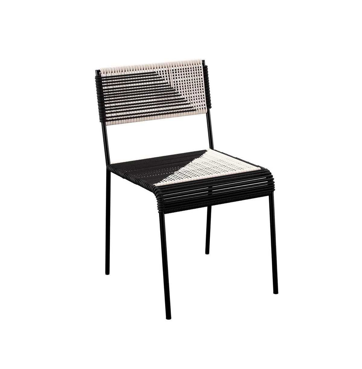Click here for Augusta Home Watkindale Woven Outdoor Chairs - Bla... prices