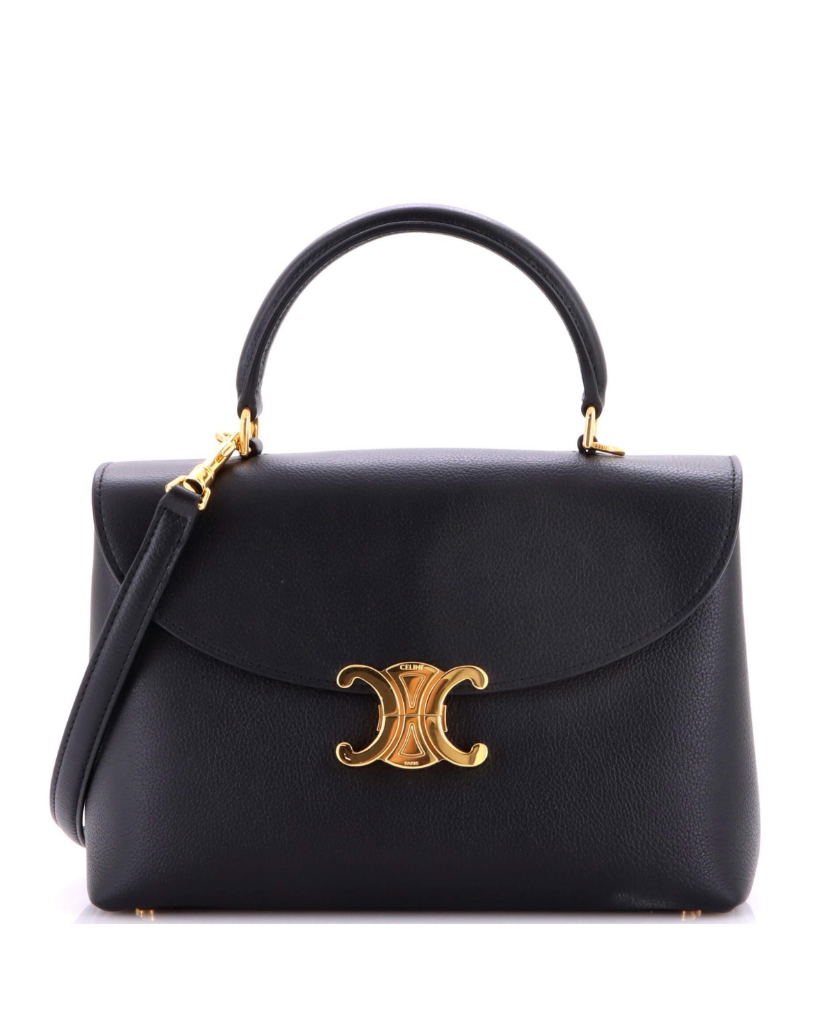 Click here for Pre-Owned Celine Medium Nino Top Handle Bag Leathe... prices