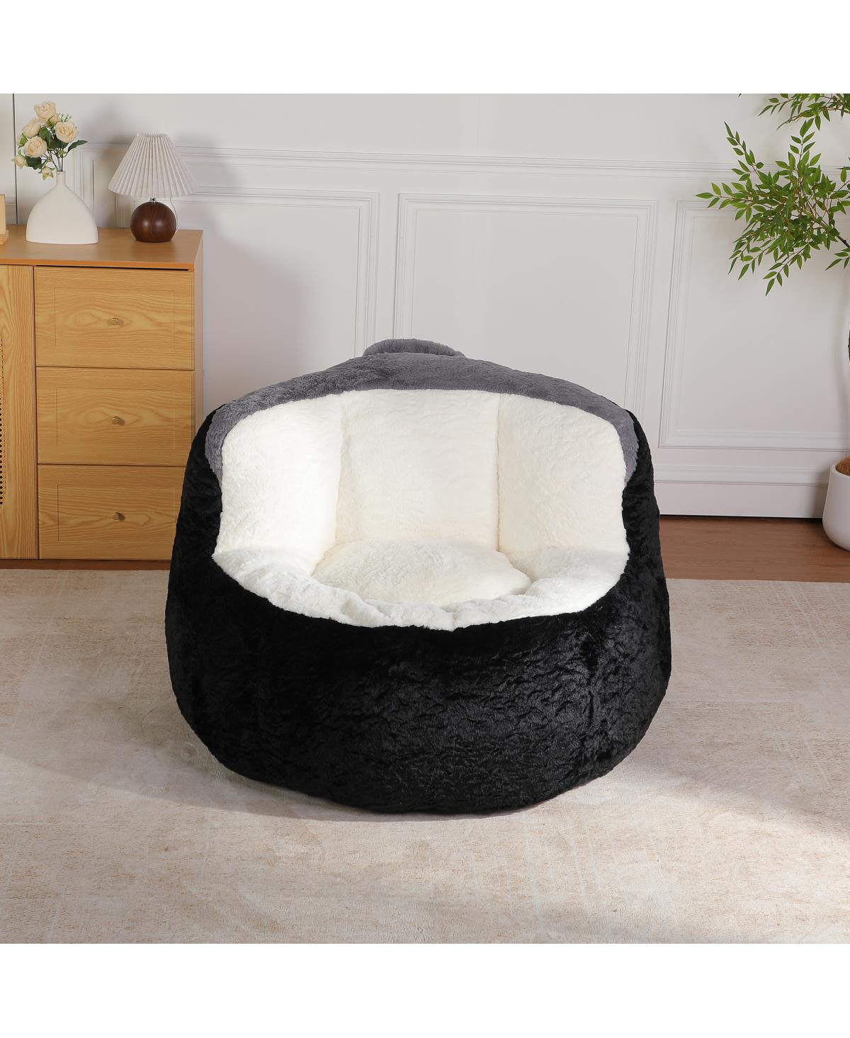 Click here for Streamdale Furniture Oversized Multicolor Faux Fur... prices