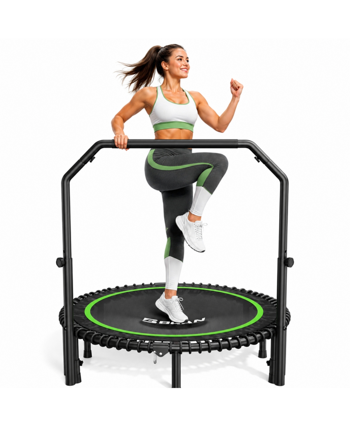 Click here for Bcan Mini Rebounder Trampoline with Handle  450/55... prices