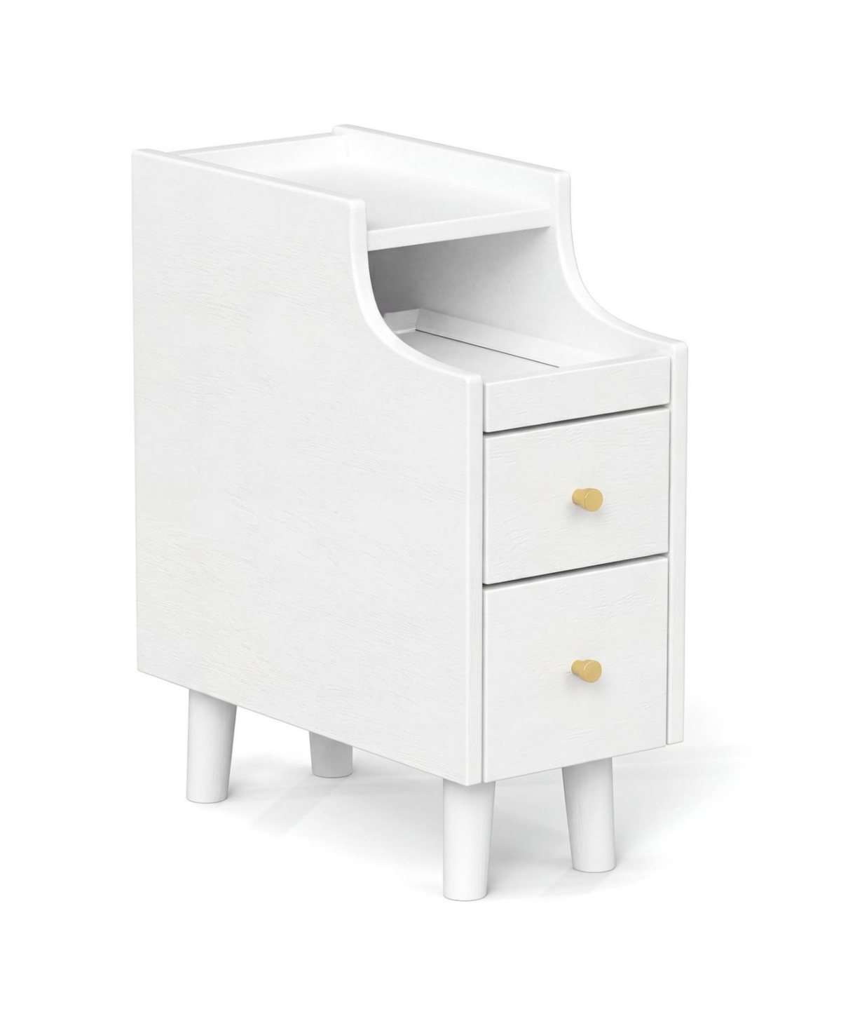 Click here for Slickblue Bedroom Nightstand with 2 Storage Drawer... prices