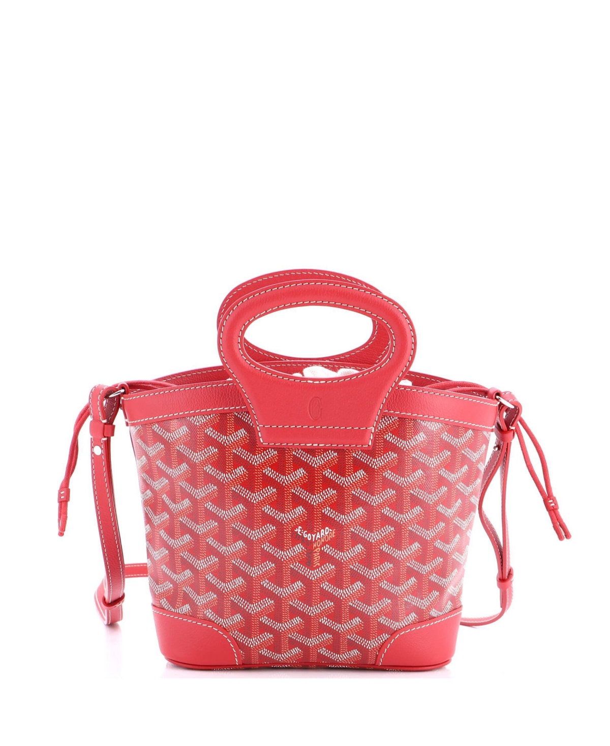 Click here for Pre-Owned Goyard Mini Beluga Bag Coated Canvas - R... prices
