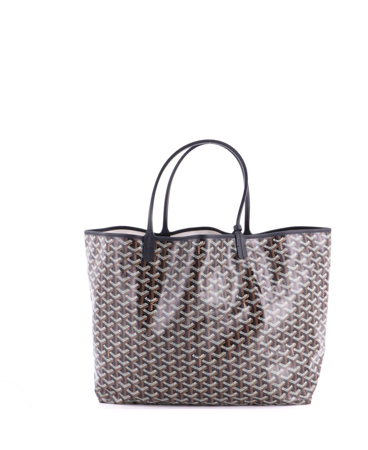 Click here for Pre-Owned Goyard Gm Saint Louis Tote Coated Canvas... prices