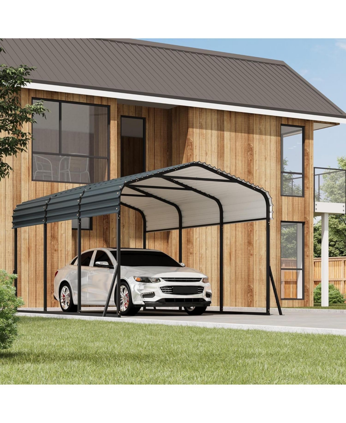 Click here for GarveeLife Heavy Duty Metal Carport with Reinforce... prices