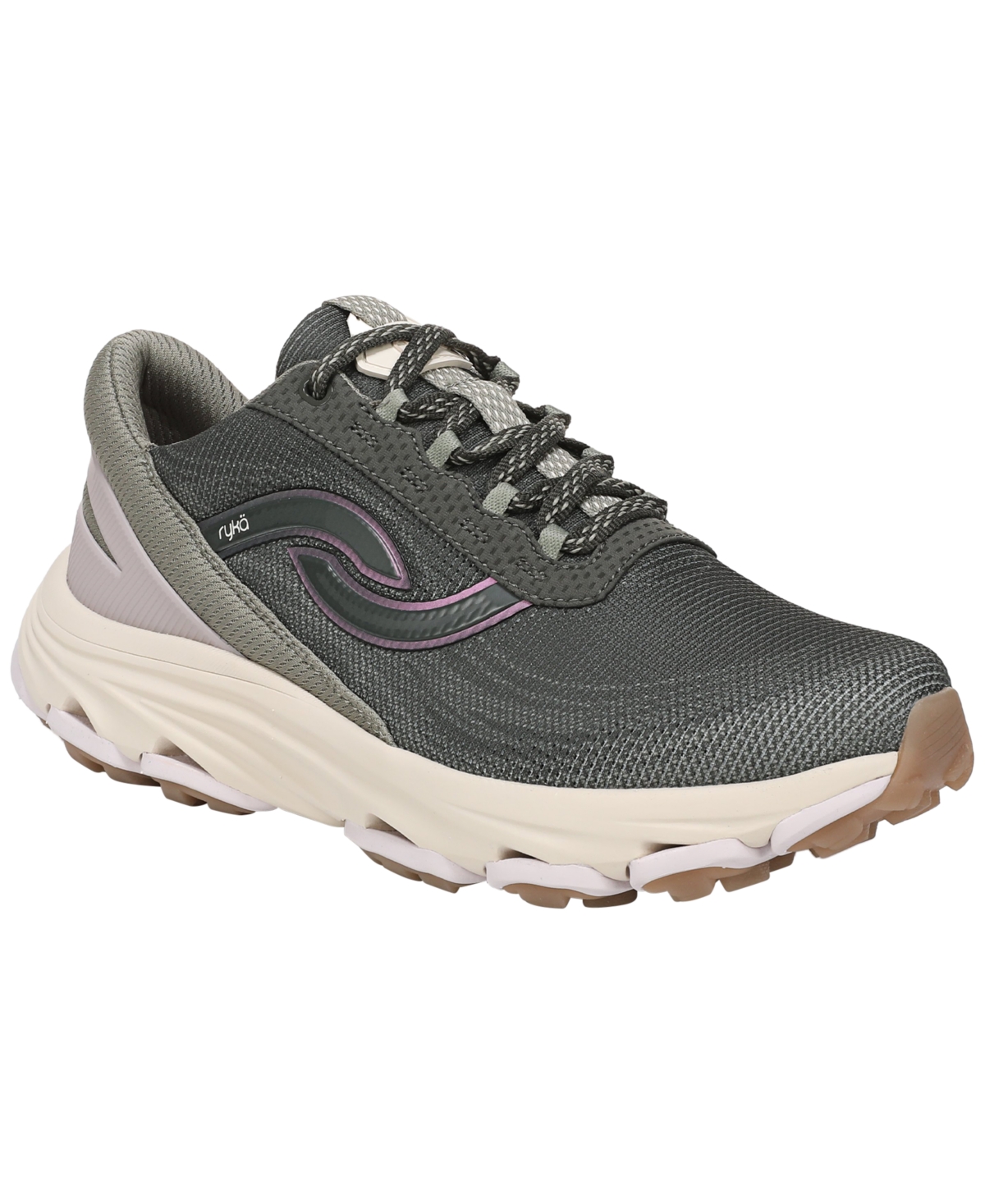 Click here for Ryka Womens Devotion Hiking Lace-Up Sneakers - Vet... prices