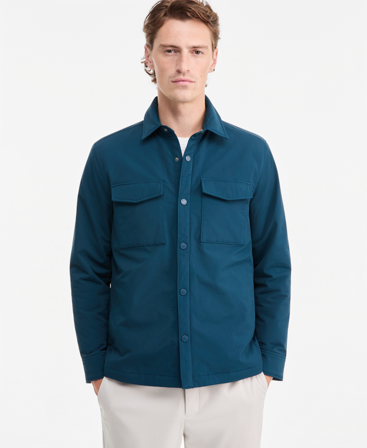 Click here for Alfani Mens Filled Chief Petty Officer Jacket  Mac... prices