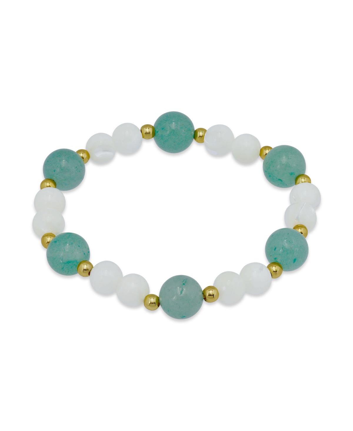 Click here for Macys 14k Gold-Plated Over Brass Imitation Pearl A... prices