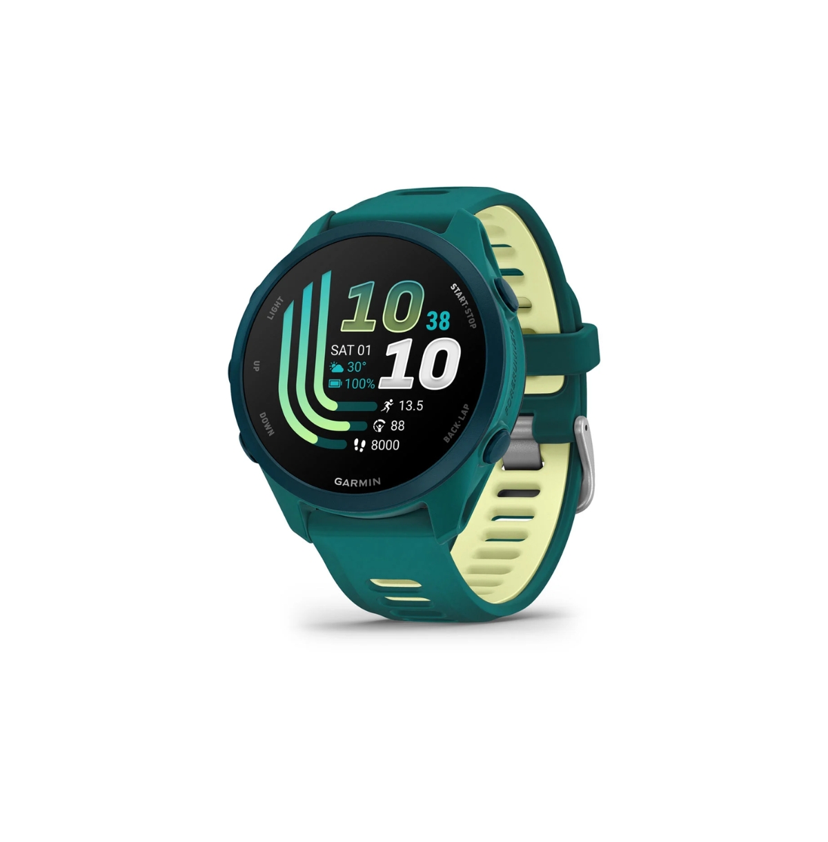 Click here for Garmin Forerunner 170 Music 43mm Smartwatch - Teal... prices