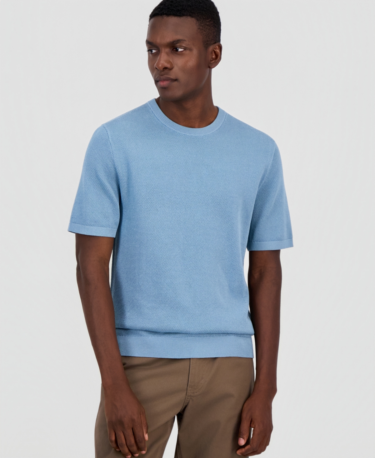 Click here for Alfani Mens Crewneck Sweater T-Shirt  Macys Exclus... prices