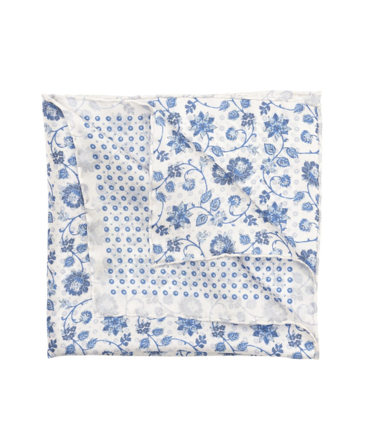 Click here for Elizabetta Mens Nunzio Double Sided Silk Pocket Sq... prices