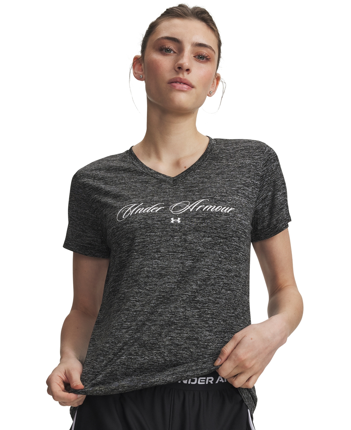 Click here for Under Armour Womens Tech Twist Script Short-Sleeve... prices