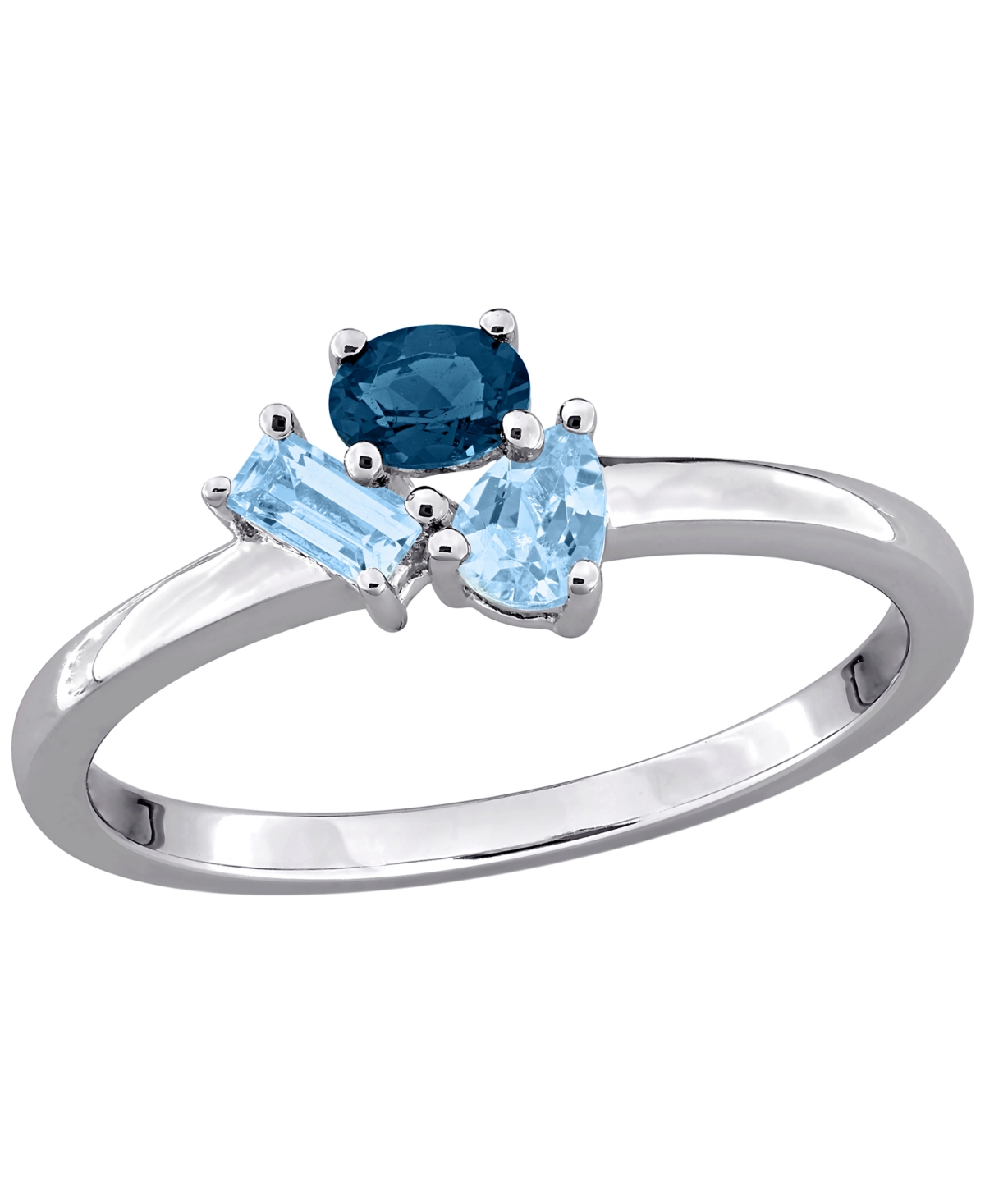 Click here for Macys Rhodolite (5/8 ct. t.w.) Ring in Sterling Si... prices