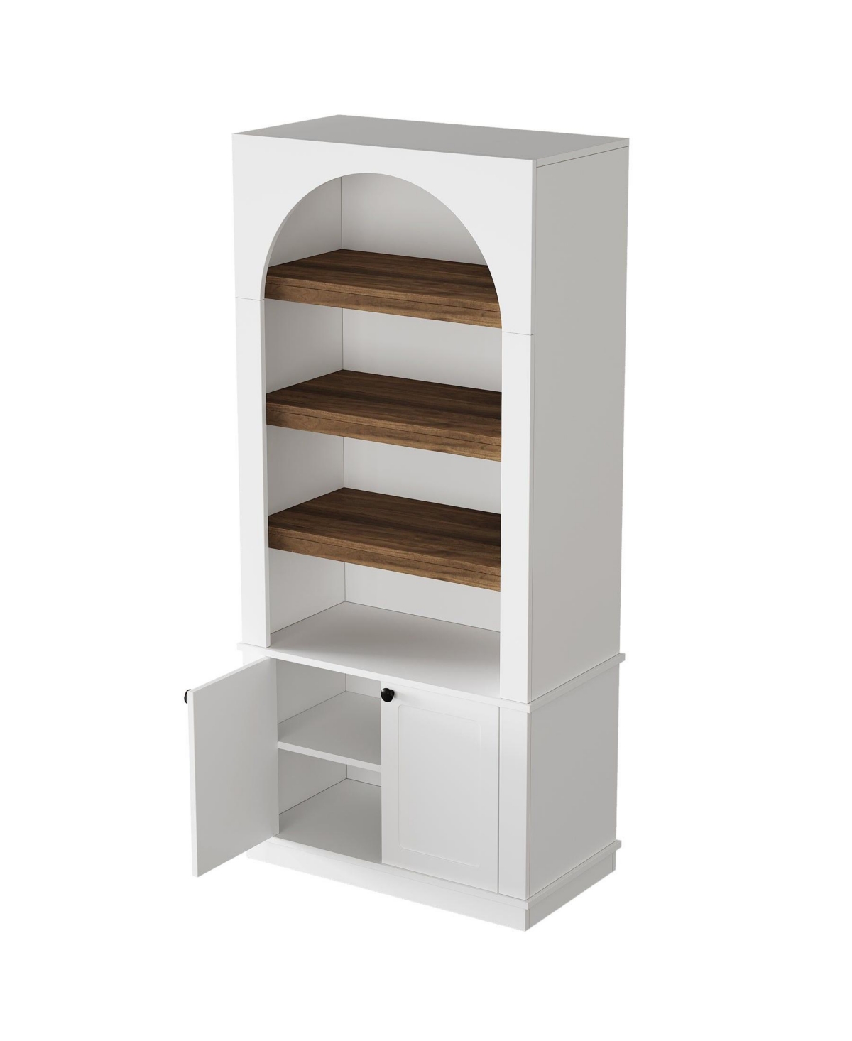 Click here for Slickblue 71 Inch Modern 6-Tier Bookcase with Door... prices