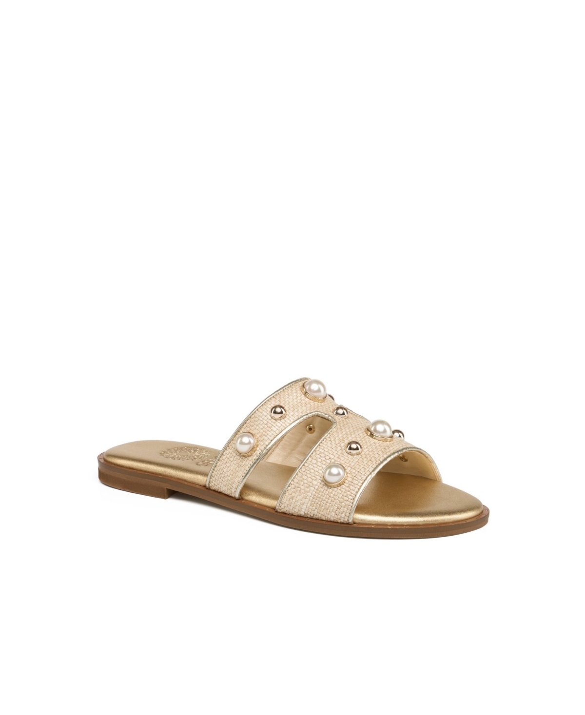 Click here for Grace Footwear Womens Souda Stone Raffia Sandal prices