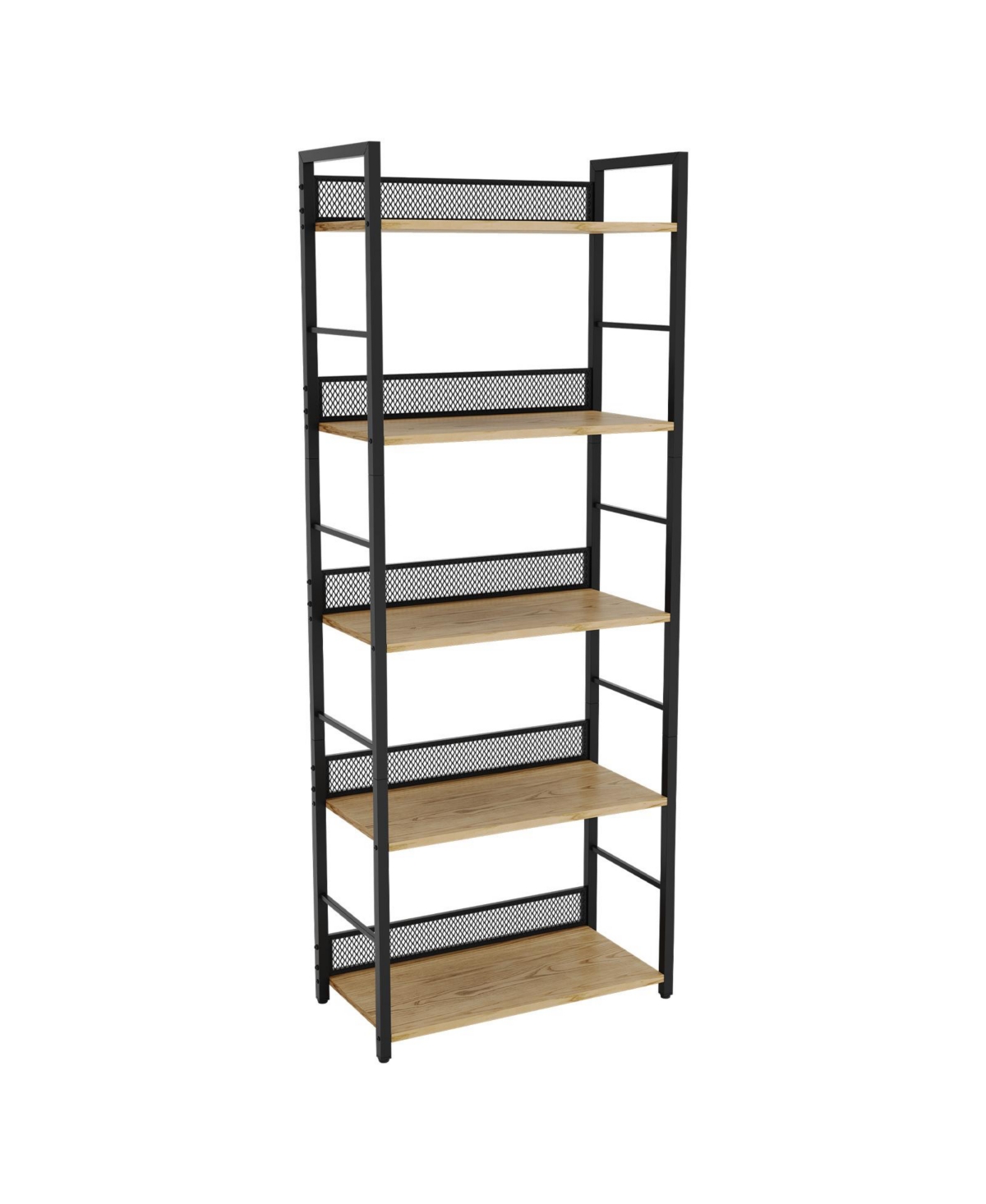 Click here for gaomon 5 Tier Industrial Bookshelf with Metal Fram... prices