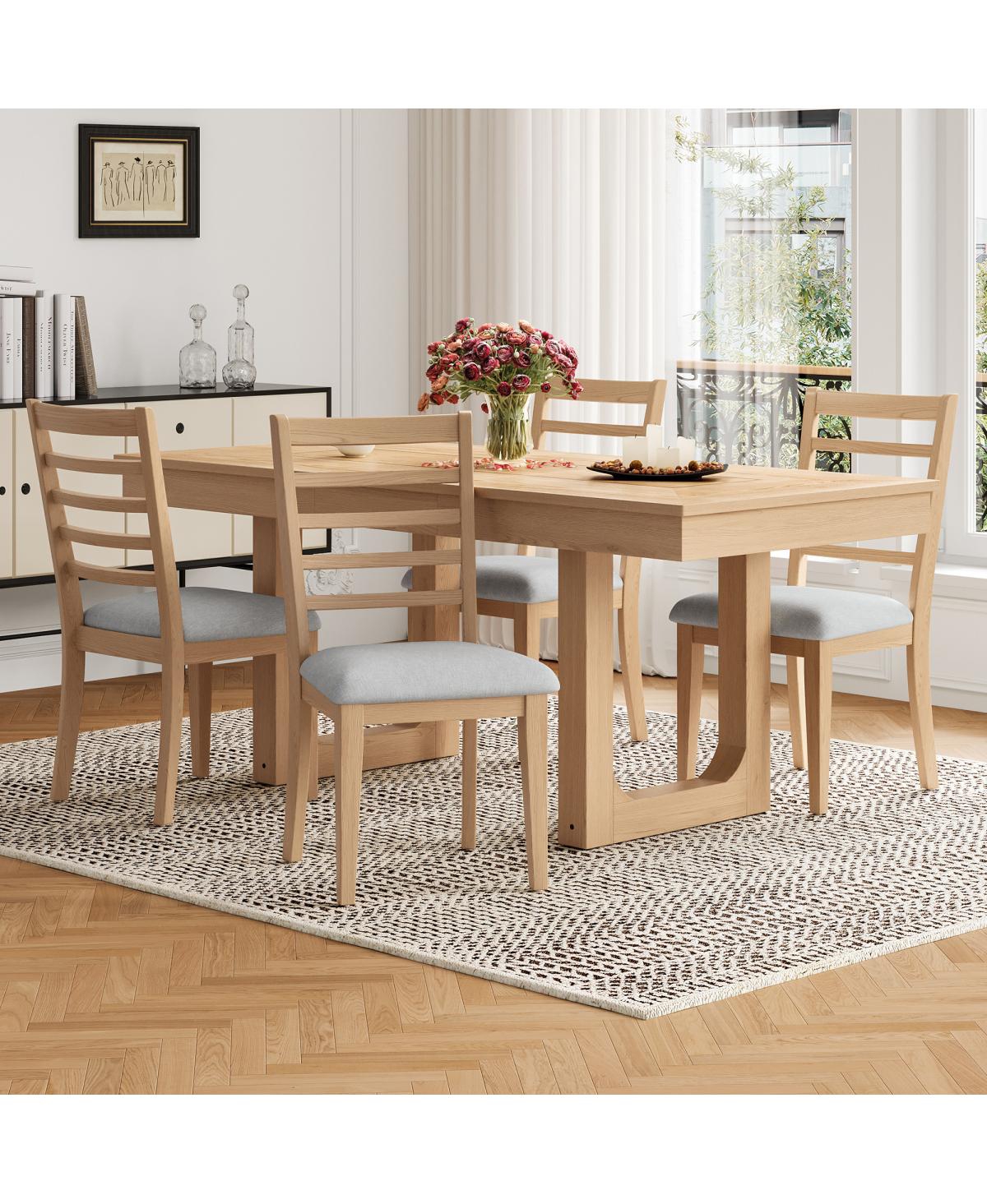Click here for Streamdale Furniture 4 Piece Farmhouse Upholstered... prices