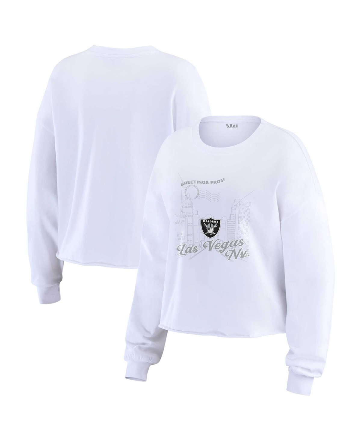 Click here for Wear by Erin Andrews Womens White Las Vegas Raider... prices