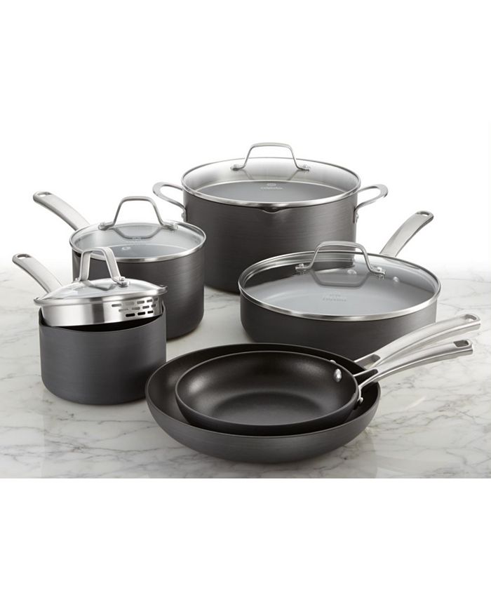 Calphalon Classic Nonstick 10-Pc. Cookware Set, Created for Macy's - Macy's