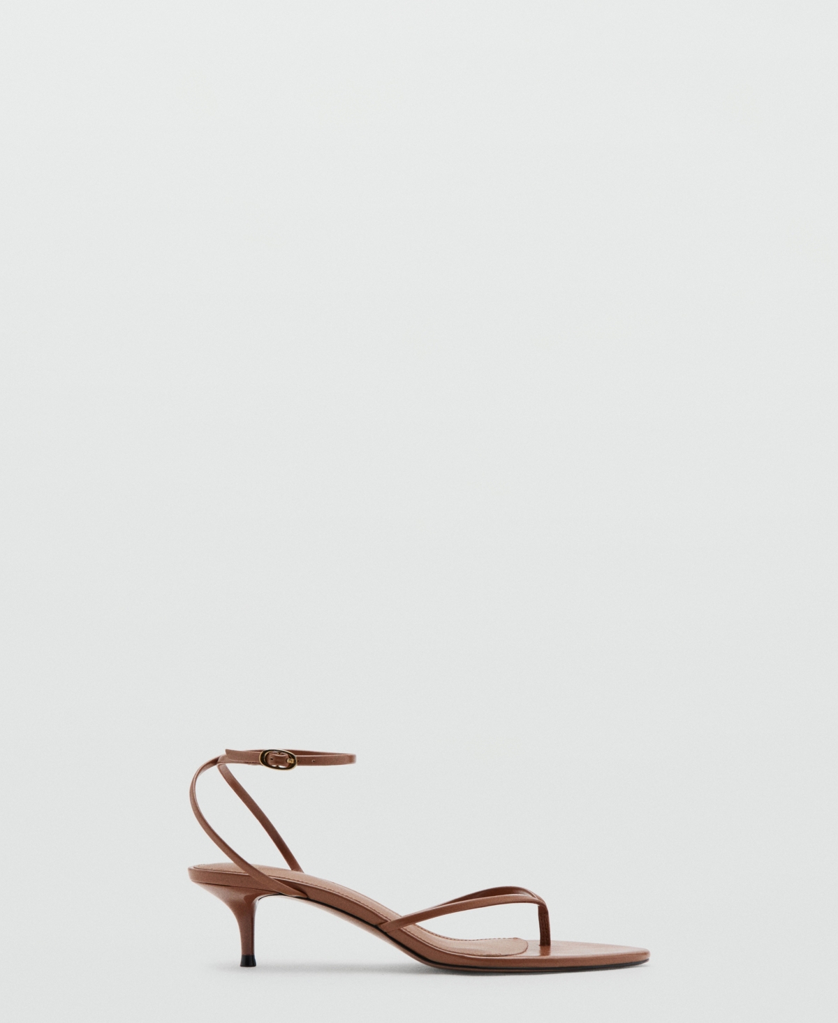 Click here for Mango Womens Strappy Heeled Sandals - Leather prices