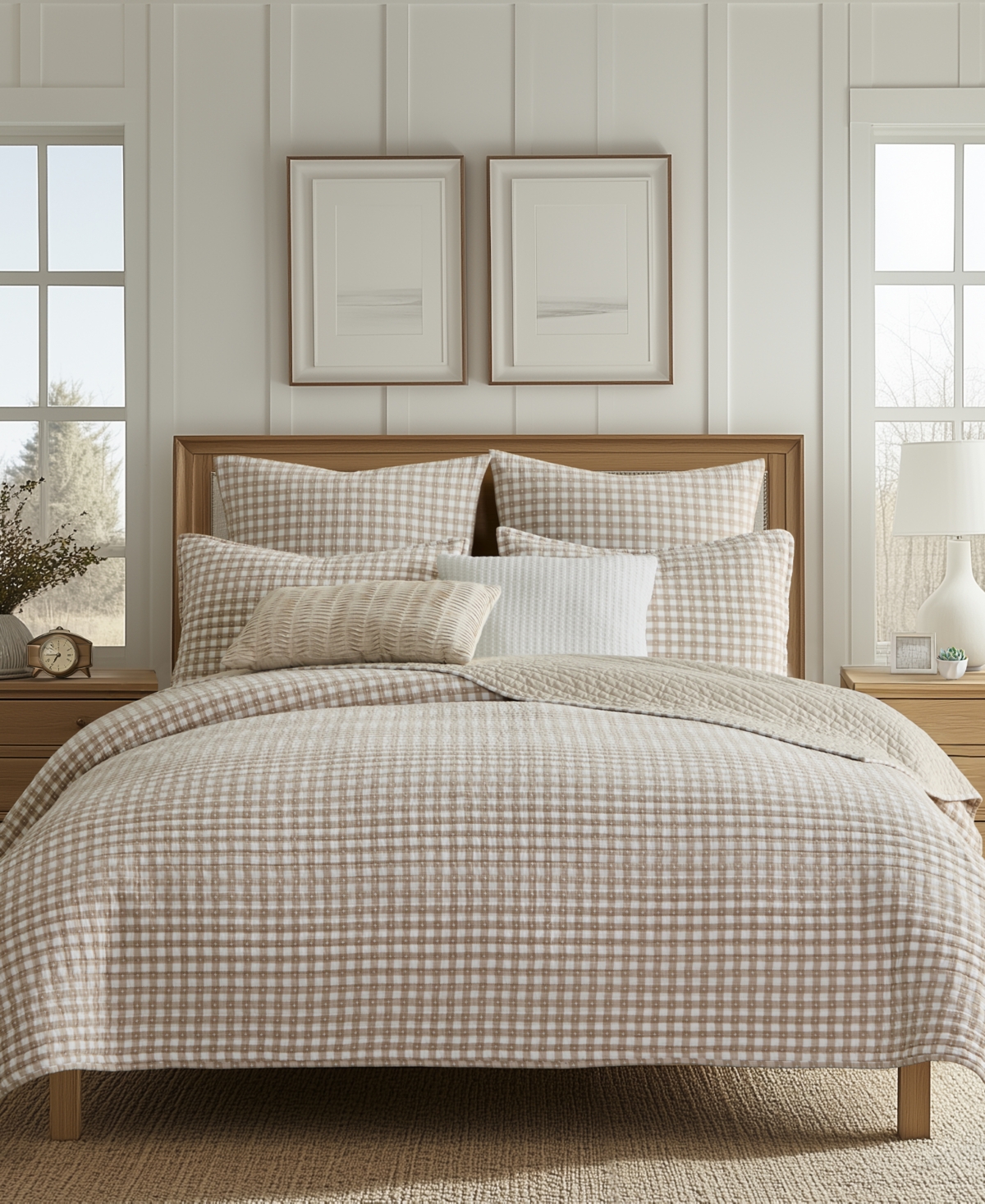 Click here for Levtex Camden Buffalo Check Reversible 3-Pc. Quilt... prices