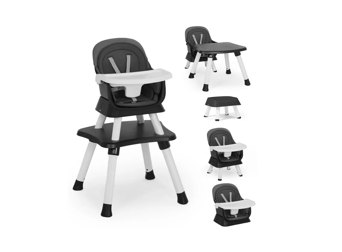 Click here for Kinder King 8-in-1 Baby High Chair Converts to Boo... prices