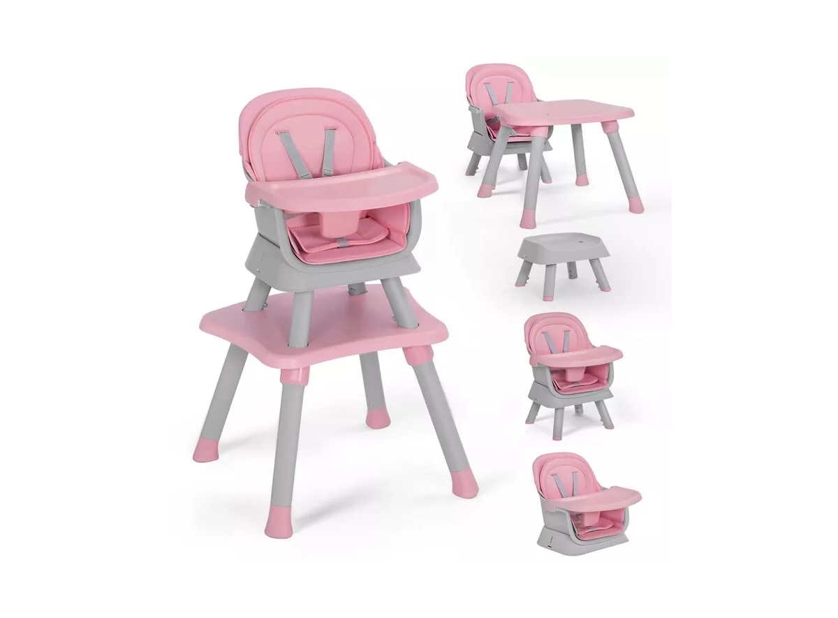 Click here for Kinder King 8-in-1 Baby High Chair Converts to Boo... prices