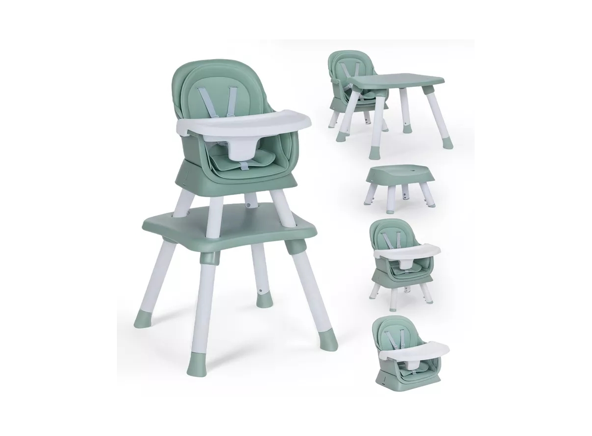 Click here for Kinder King 8-in-1 Baby High Chair Converts to Boo... prices