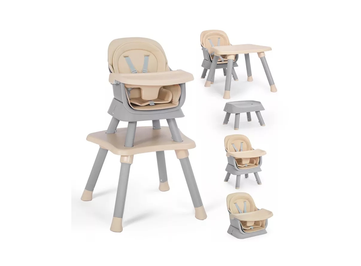 Click here for Kinder King 8-in-1 Baby High Chair Converts to Boo... prices