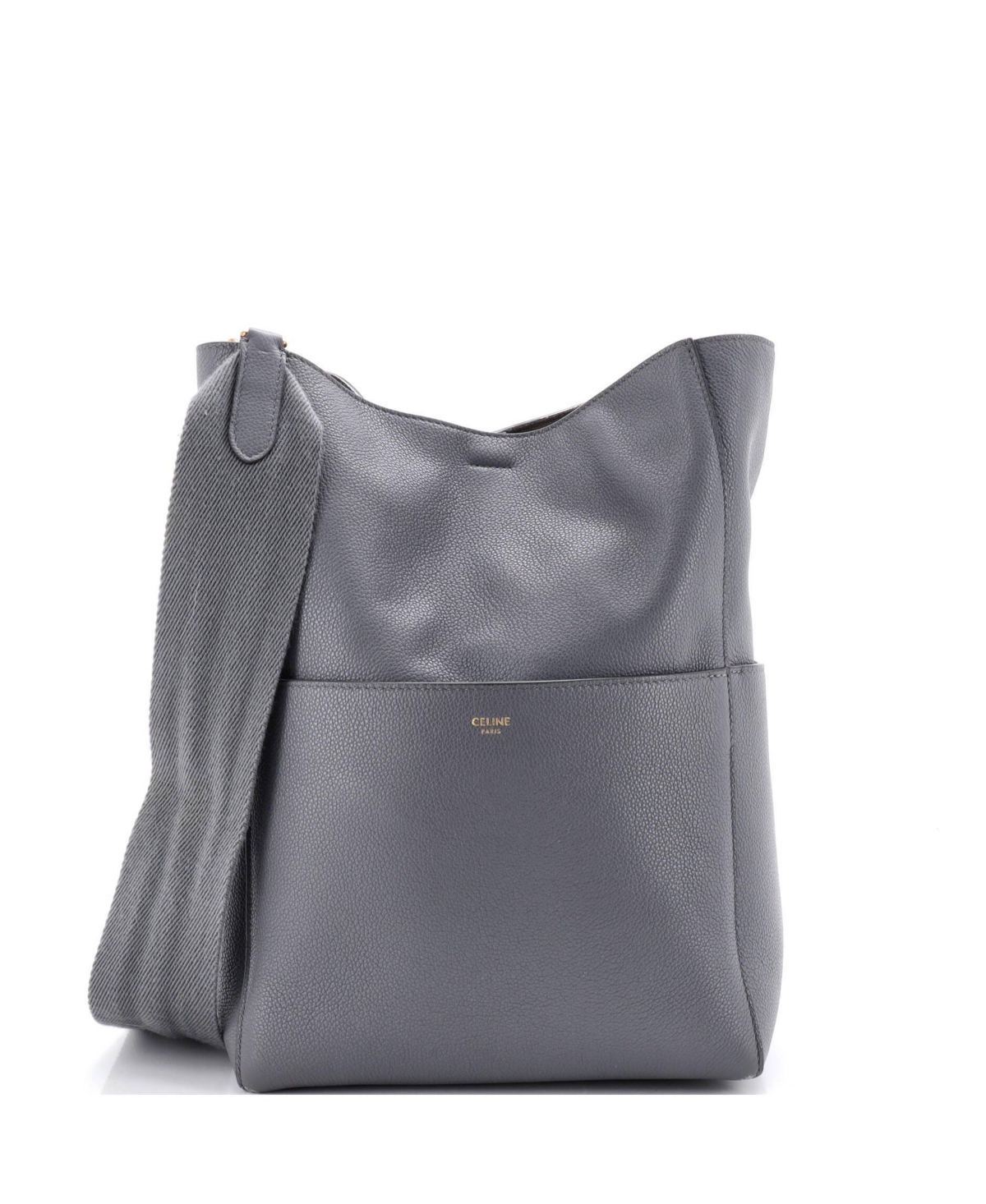 Click here for Pre-Owned Celine Large Sangle Seau Bag Calfskin -... prices