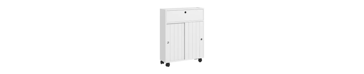 Click here for Busdays Toilet Paper Cabinet Slim Bathroom Storage... prices