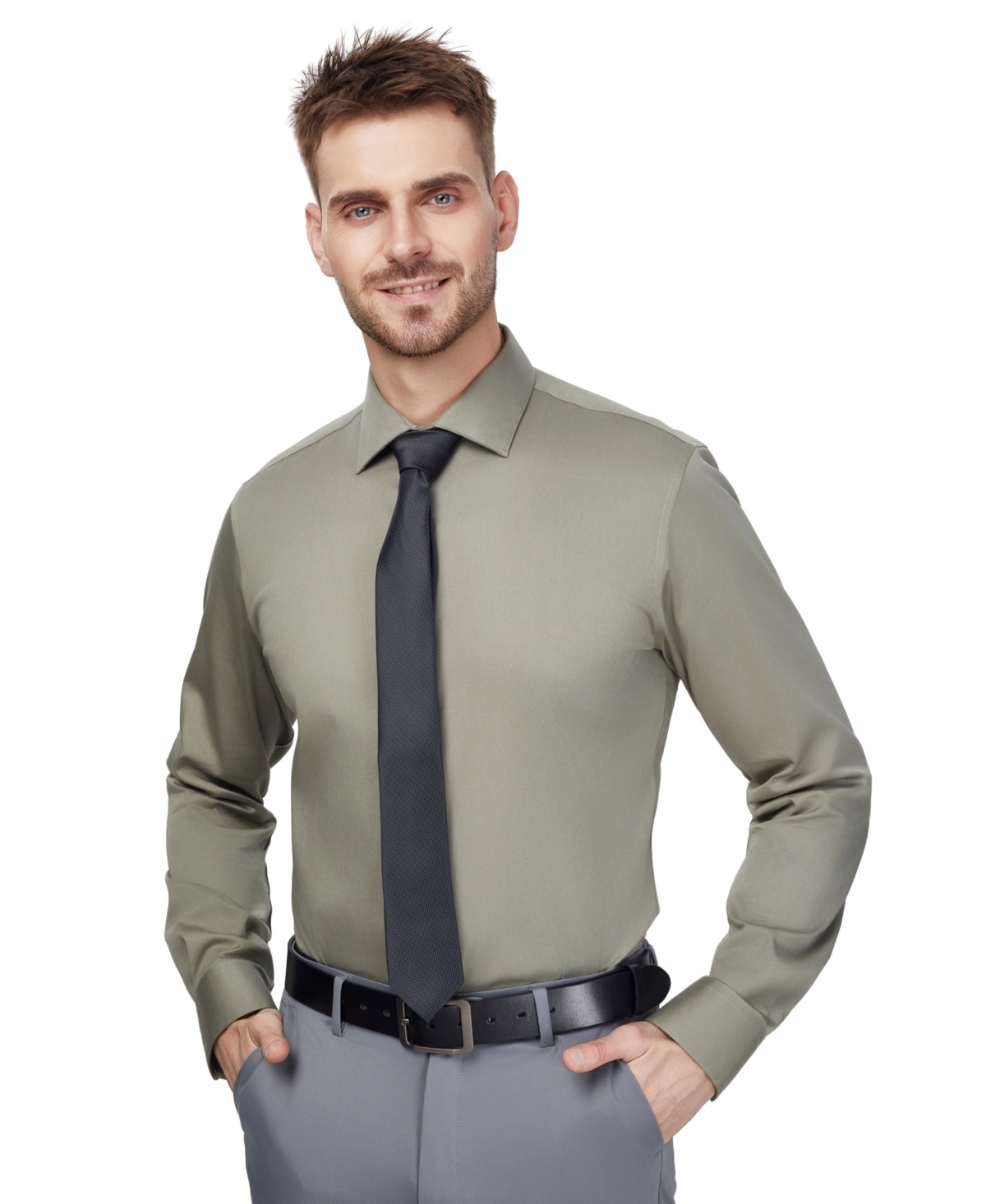 Click here for Bar Iii Mens Diamond Dobby Slim Fit Dress Shirt  M... prices