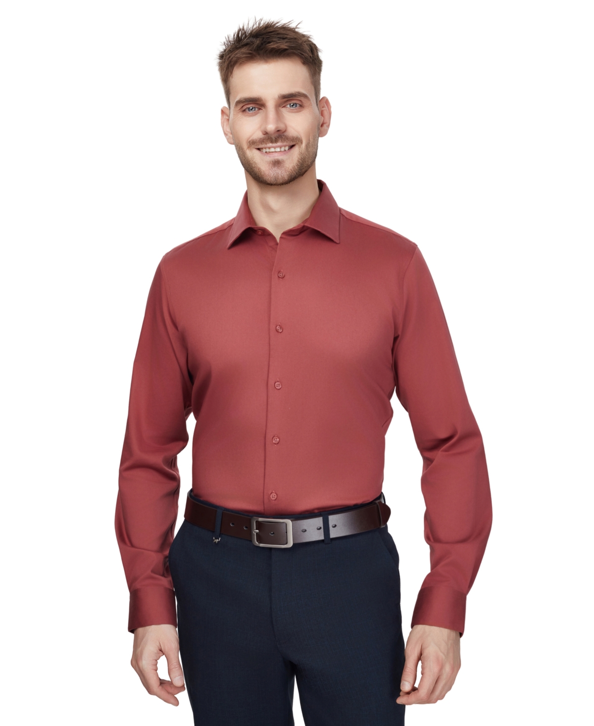 Click here for Bar Iii Mens Diamond Dobby Slim Fit Dress Shirt  M... prices