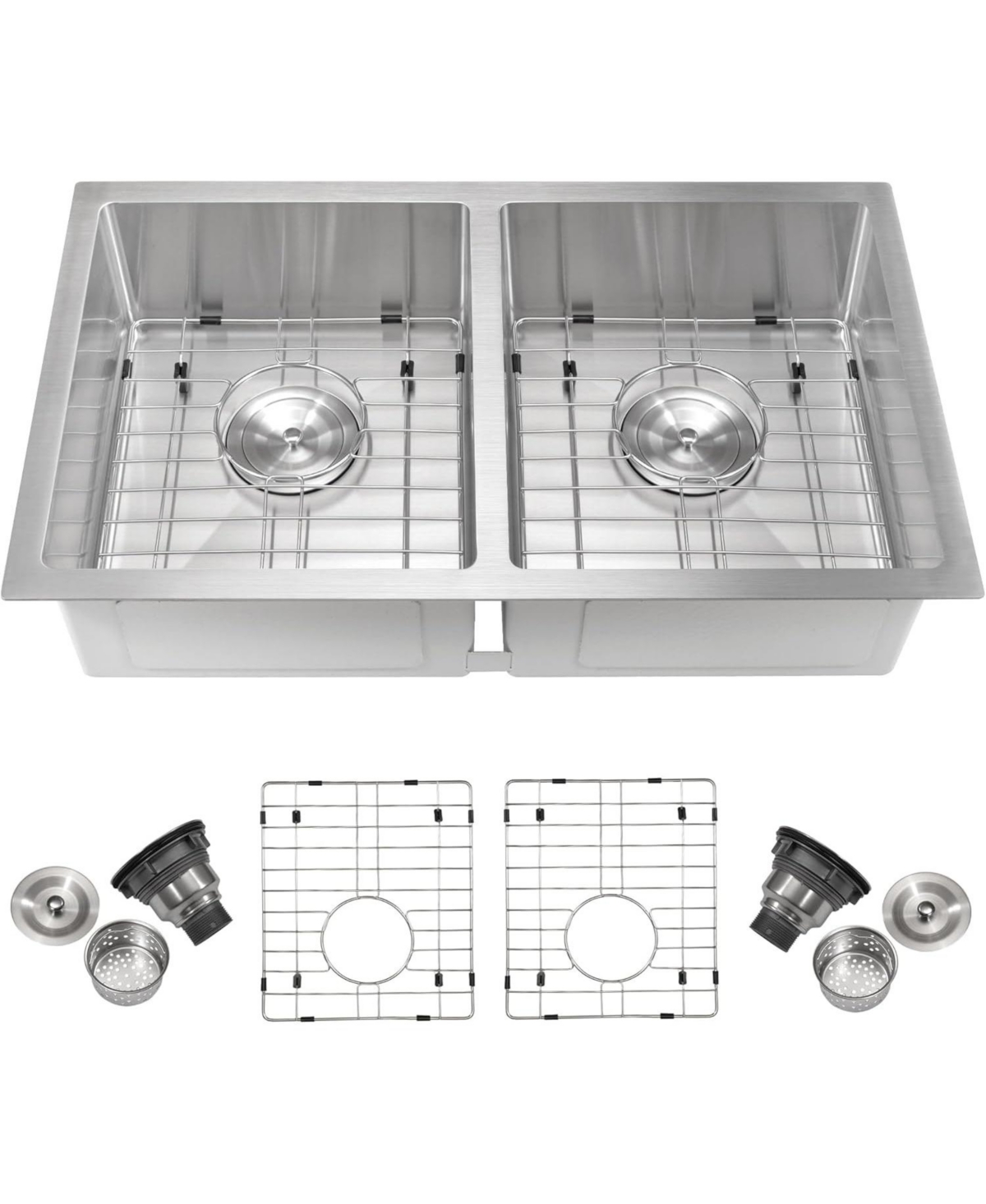 Click here for Gaomon Undermount Double Bowl Kitchen Sink 16 Gaug... prices