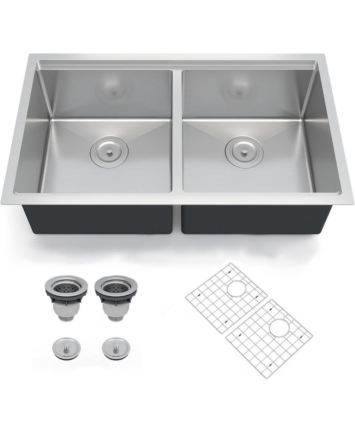 Click here for Gaomon Undermount Double Bowl Kitchen Sink 10 In D... prices