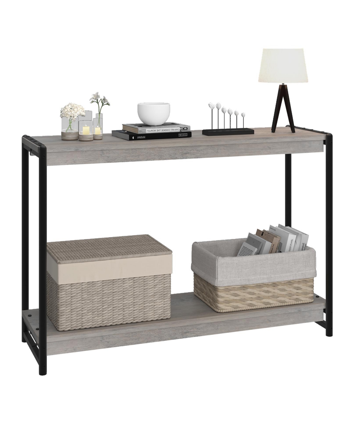 Click here for homfan 39.5-Inch Console Table - Slim Sofa and Ent... prices