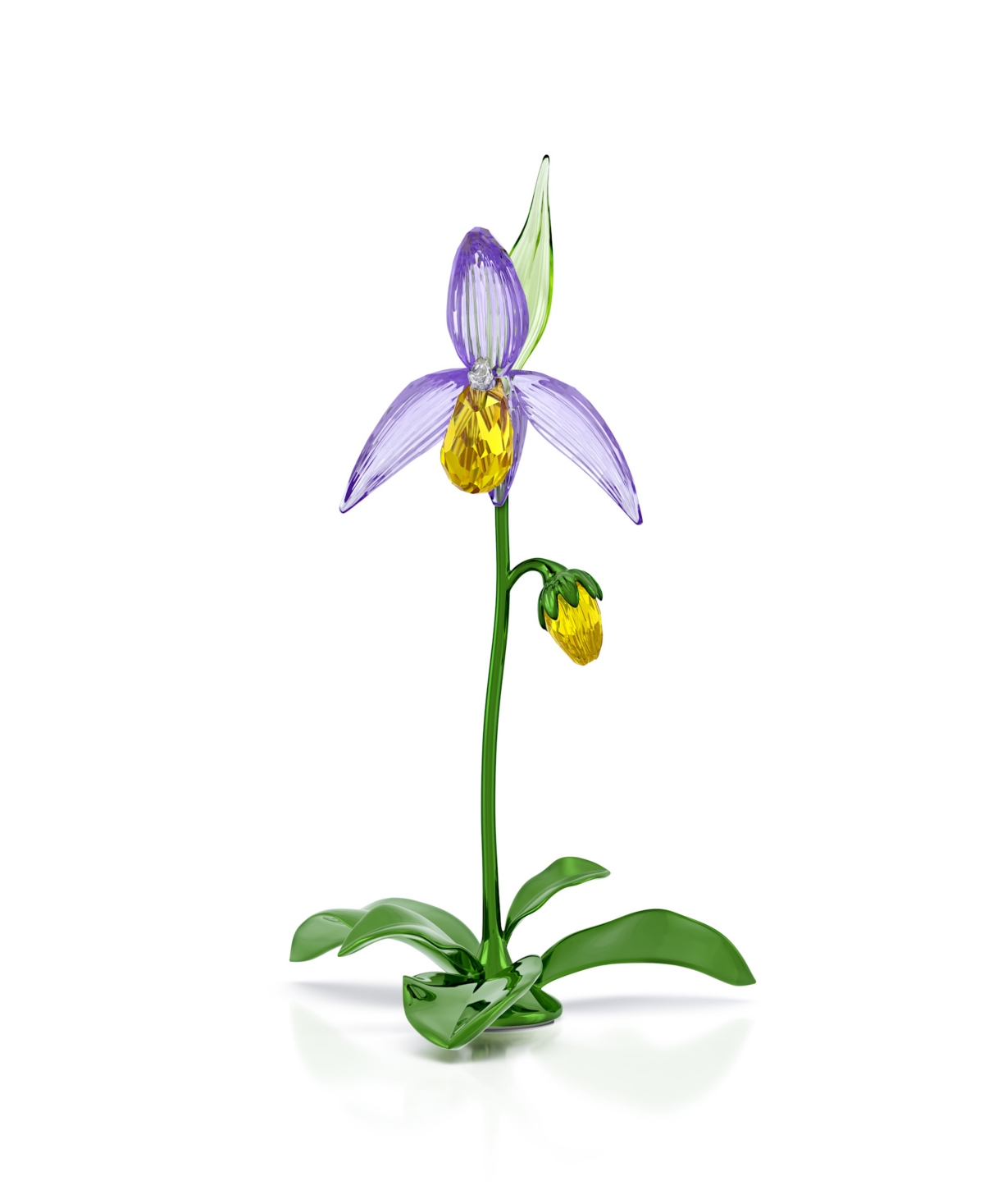 Click here for Swarovski Florere Lady Slipper Orchid Crystal Figu... prices